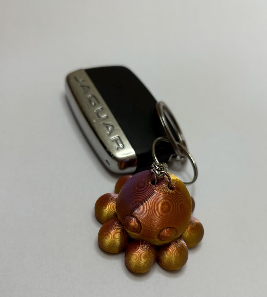 Colourful Octopus 3d-printed Keyring, Keychain, Keyring, 3d-printed ...