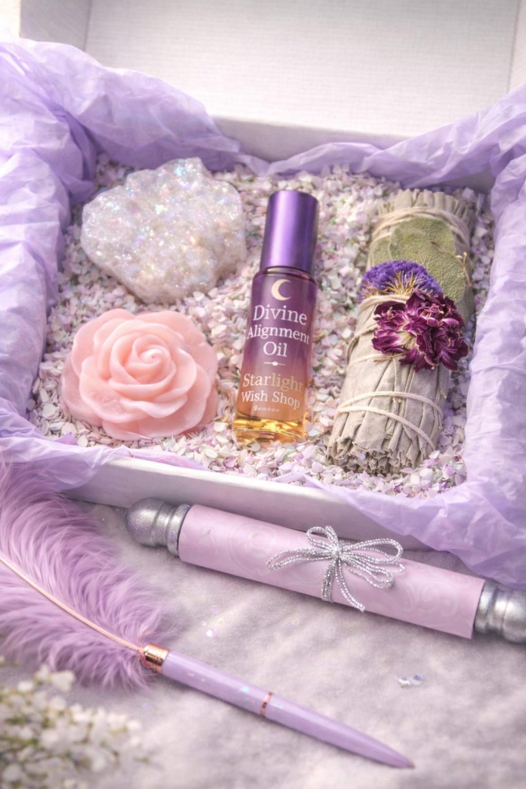 Starlight Wish Box™ – Spiritual Ritual Kit for Clarity & Trust - Etsy