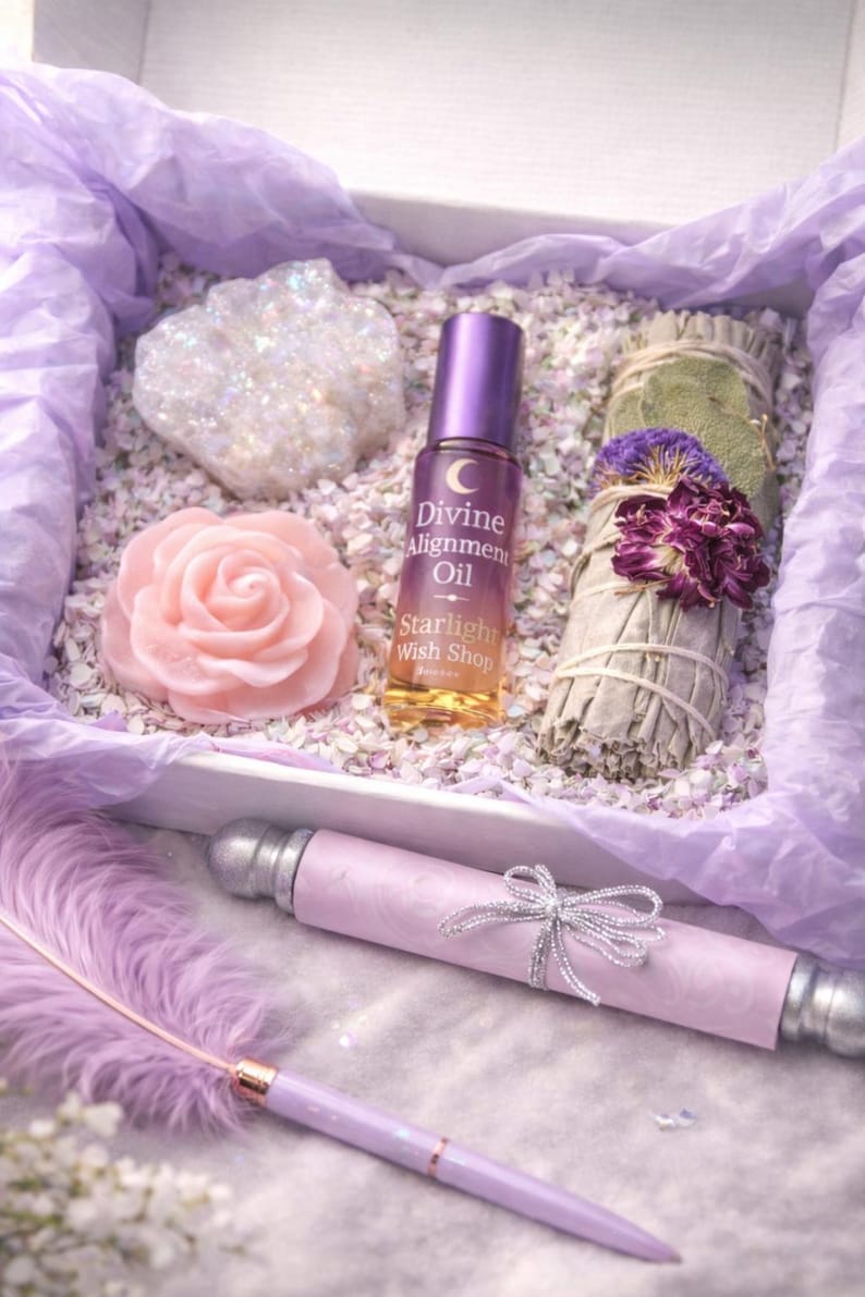 Starlight Wish Box™ – Spiritual Ritual Kit for Clarity & Trust - Etsy