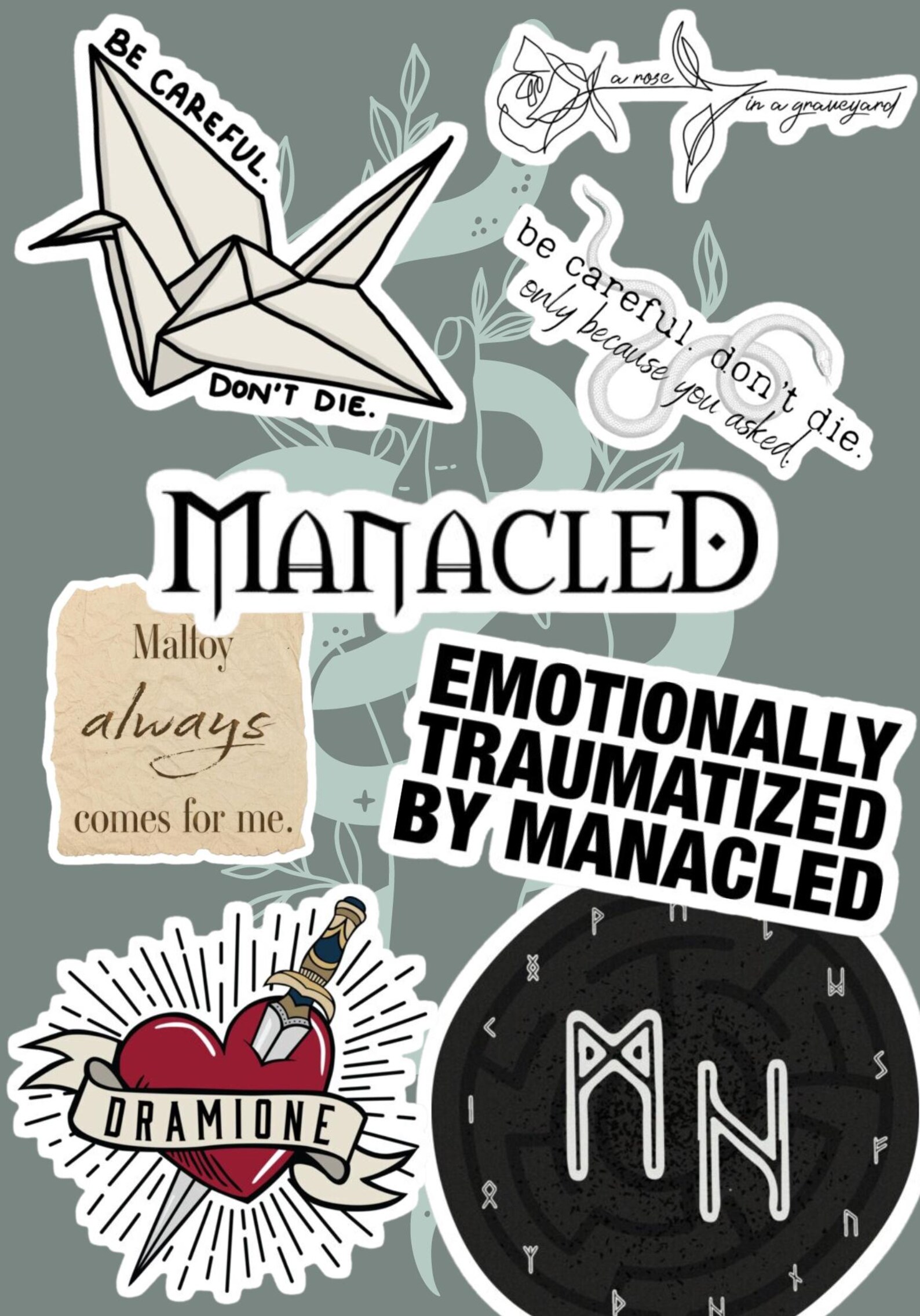 Manacled Kindle Inserts [4] | Printable Pdfs | Fits Kindle Paperwhite ...