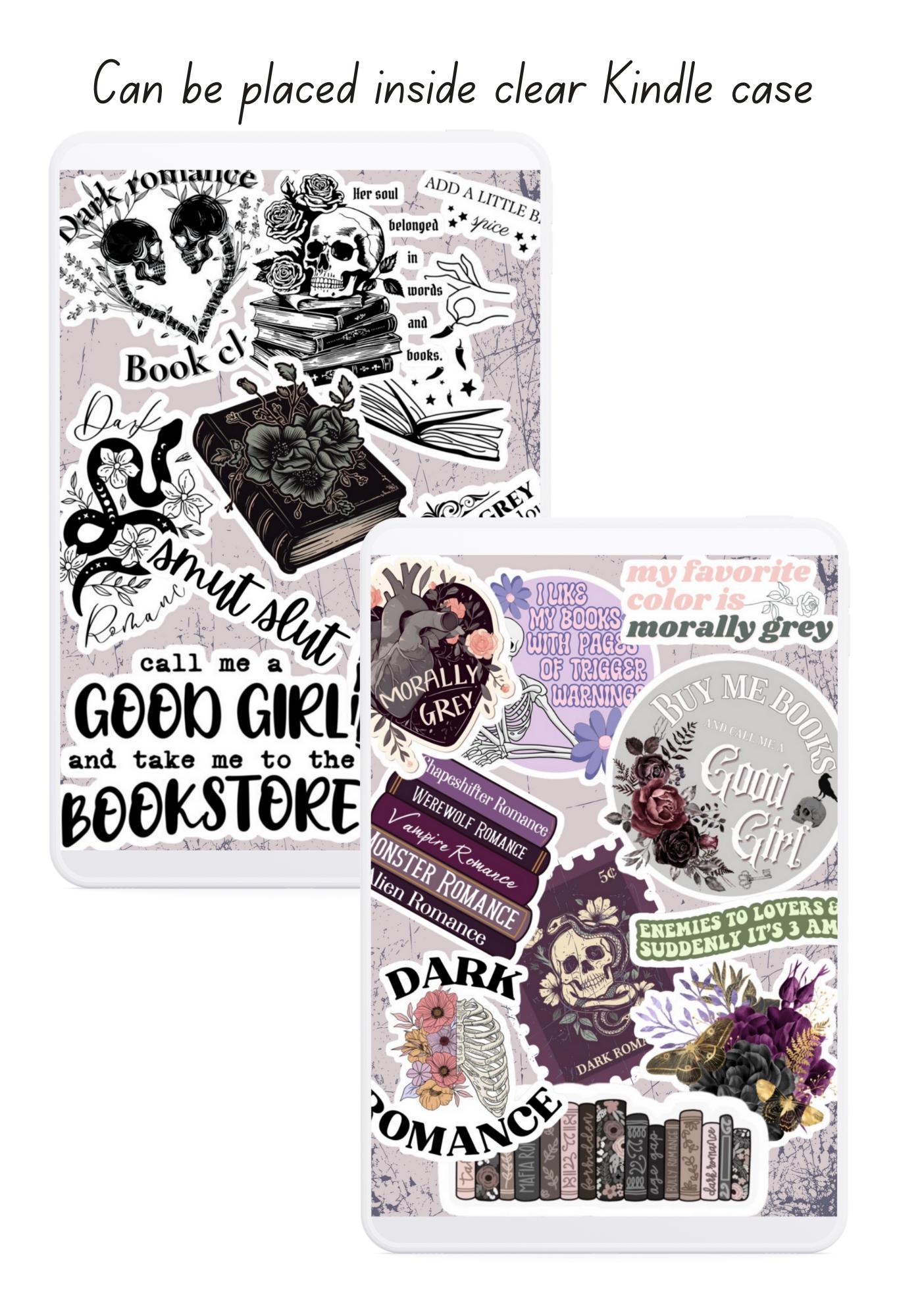 Dark Romance Kindle Inserts [3] | Printable Pdfs | Fits Kindle ...