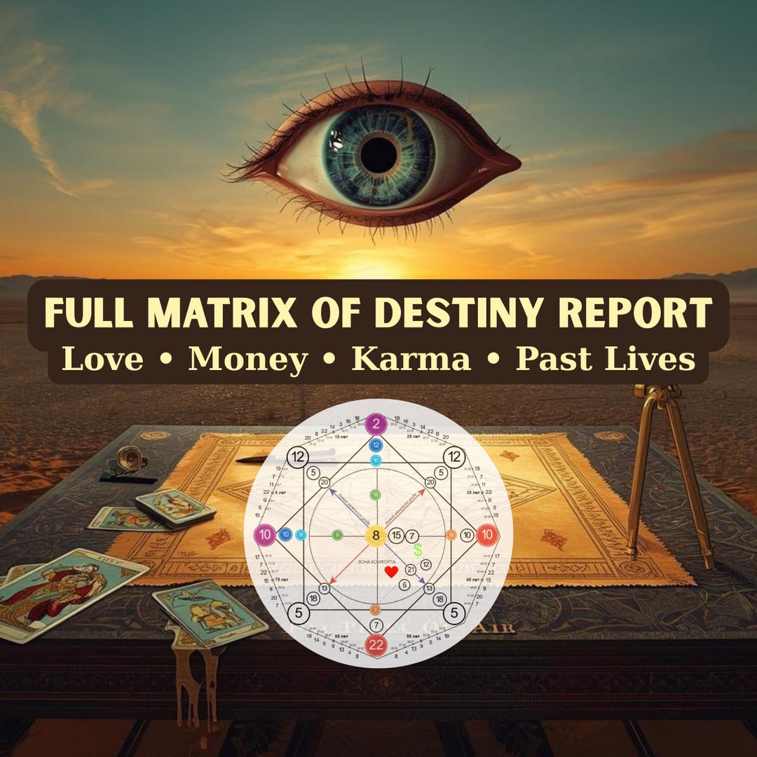 Extra Detailed Soul Destiny Matrix Analysis, Birth Chart , Astrology ...