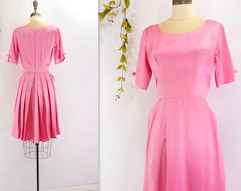 Pink Vintage Dress - Etsy