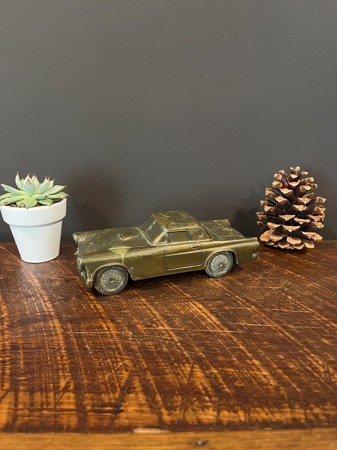 Vintage 1950's Thunderbird Piggy Bank Made in Chicago - Etsy