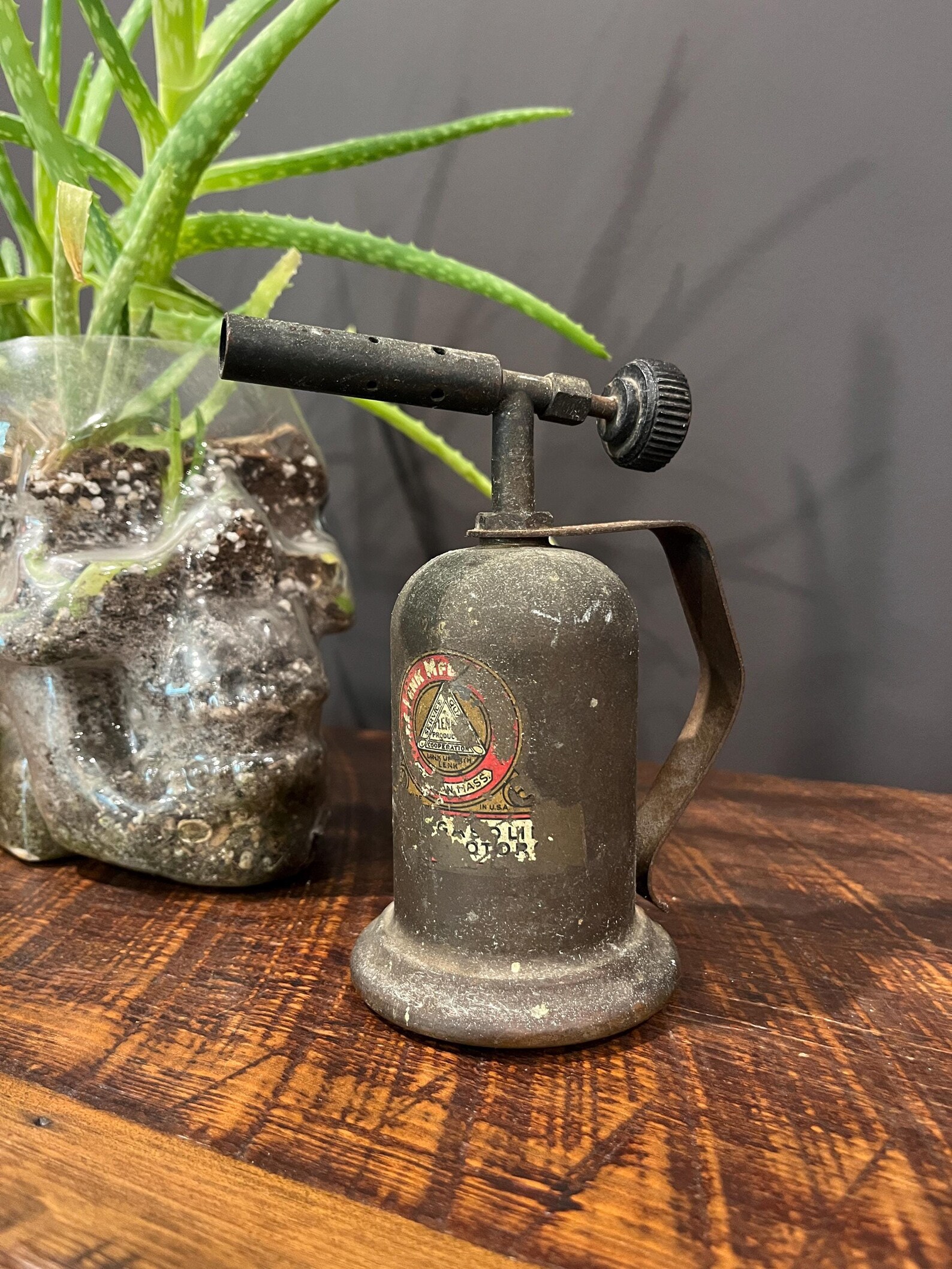Gasoline Blow Torch Made in USA by Lenk Mfg Co Boston Mass. - Etsy