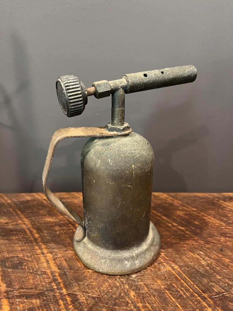 Gasoline Blow Torch Made in USA by Lenk Mfg Co Boston Mass. - Etsy