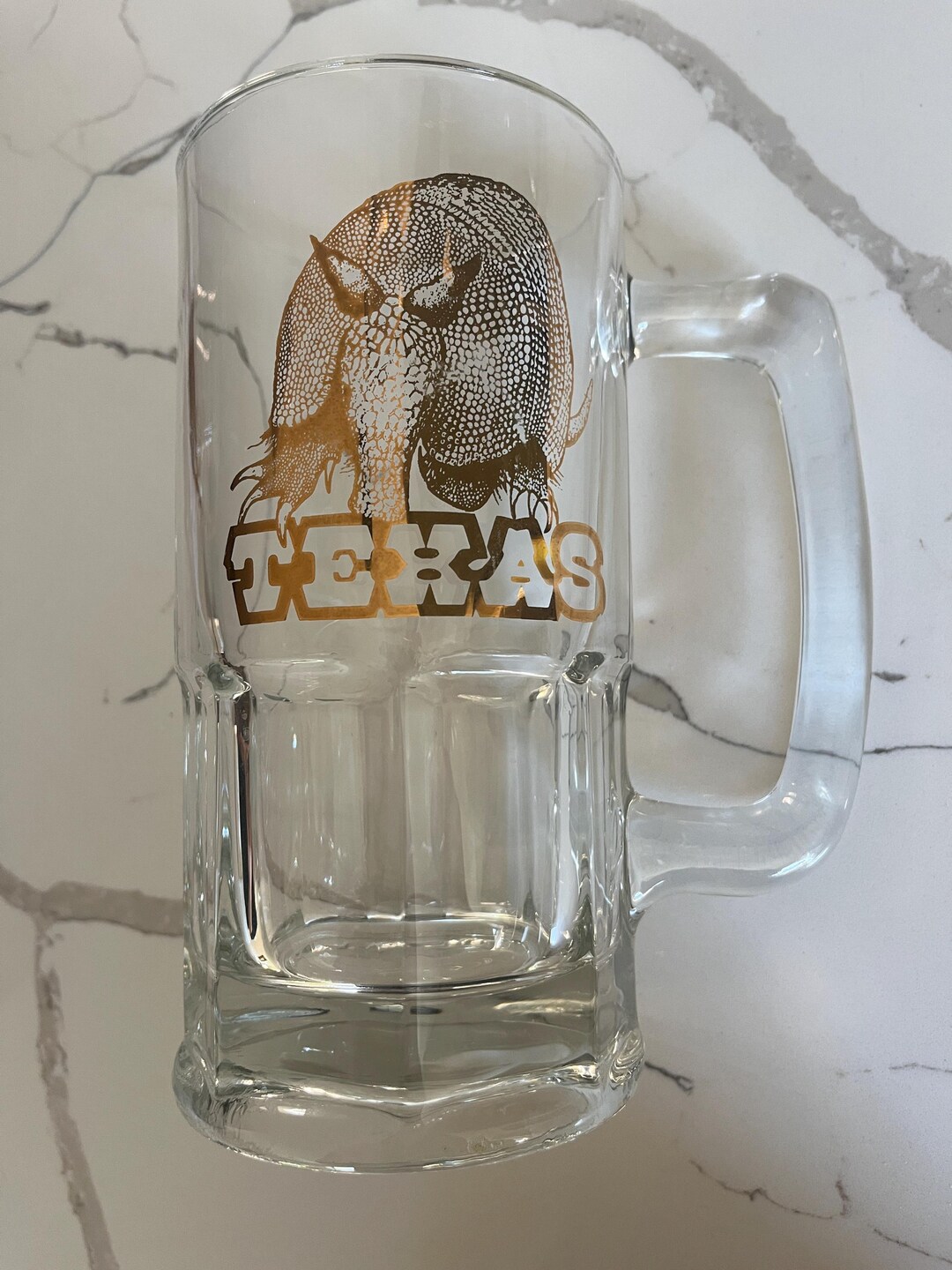 Texas Armadillo Giant Beer Mug - Etsy