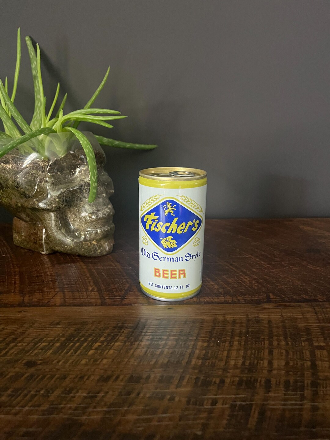 Vintage Fischer's German Style Beer Can W/ Unopened Top & Drained - Etsy