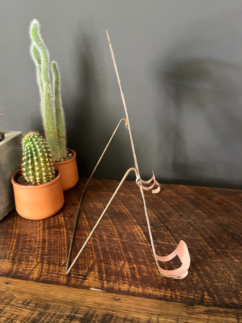 Paper Boy Cutout Metal Newspaper Holder, Aged Light Pink - Etsy