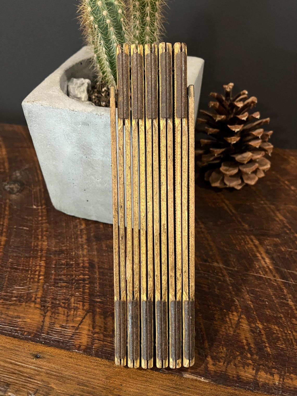 Antique Lufkin Folding Ruler No. X48, Vintage Measuring Tool - Etsy
