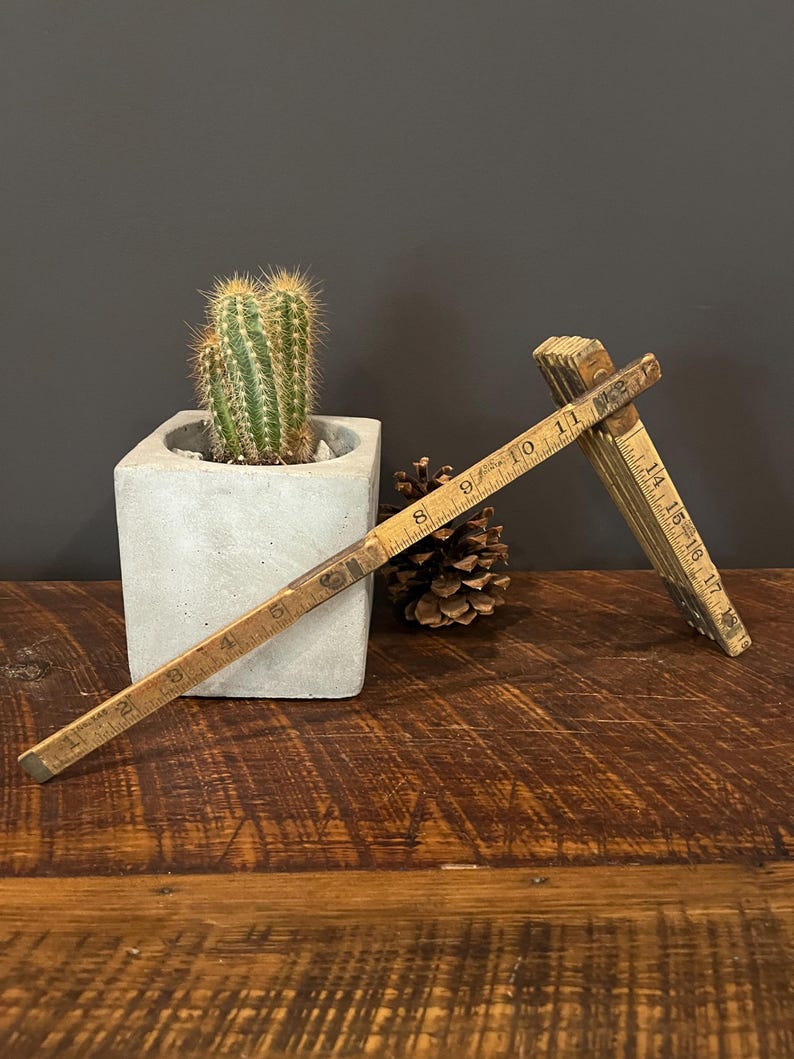 Antique Lufkin Folding Ruler No. X48, Vintage Measuring Tool - Etsy