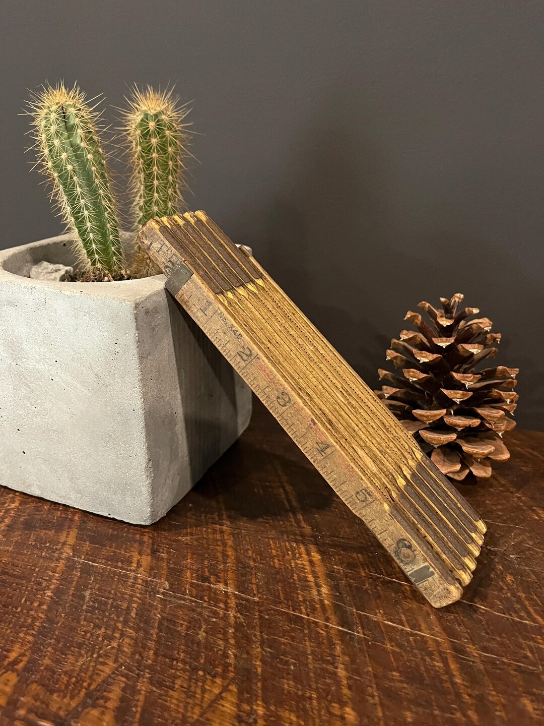 Antique Lufkin Folding Ruler No. X48, Vintage Measuring Tool - Etsy