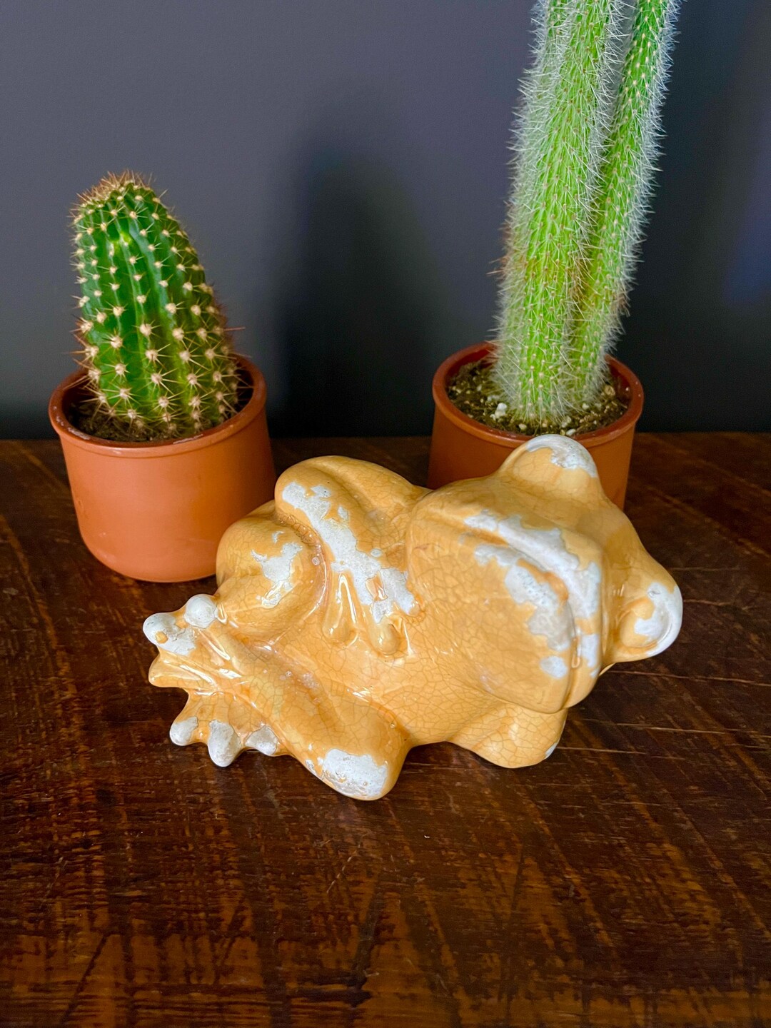 Chill Lounging Yellow Frog - Etsy