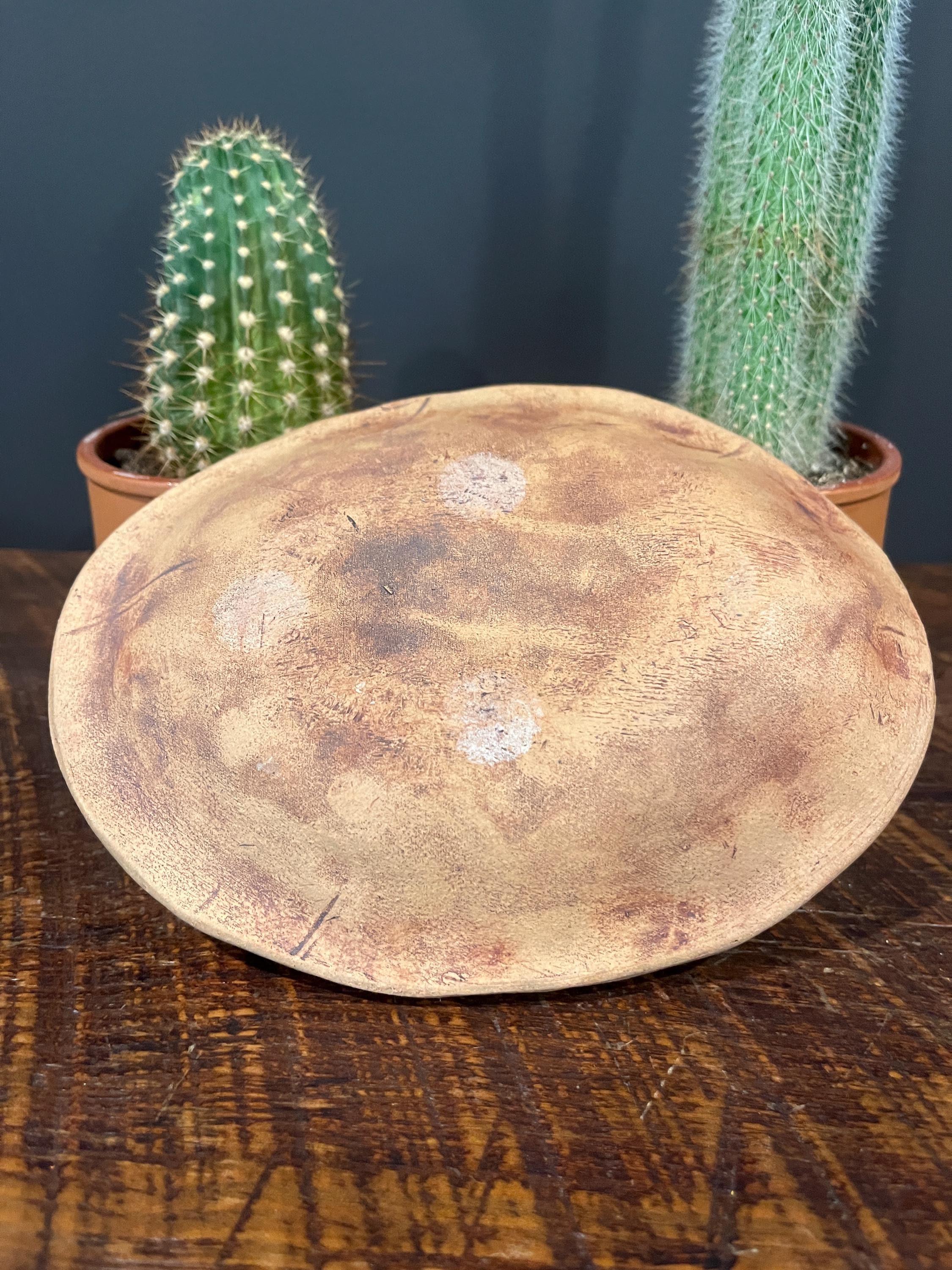 Rose & Alligator Dragon Scale Textured Ceramic Clay, Catch All Dish or ...