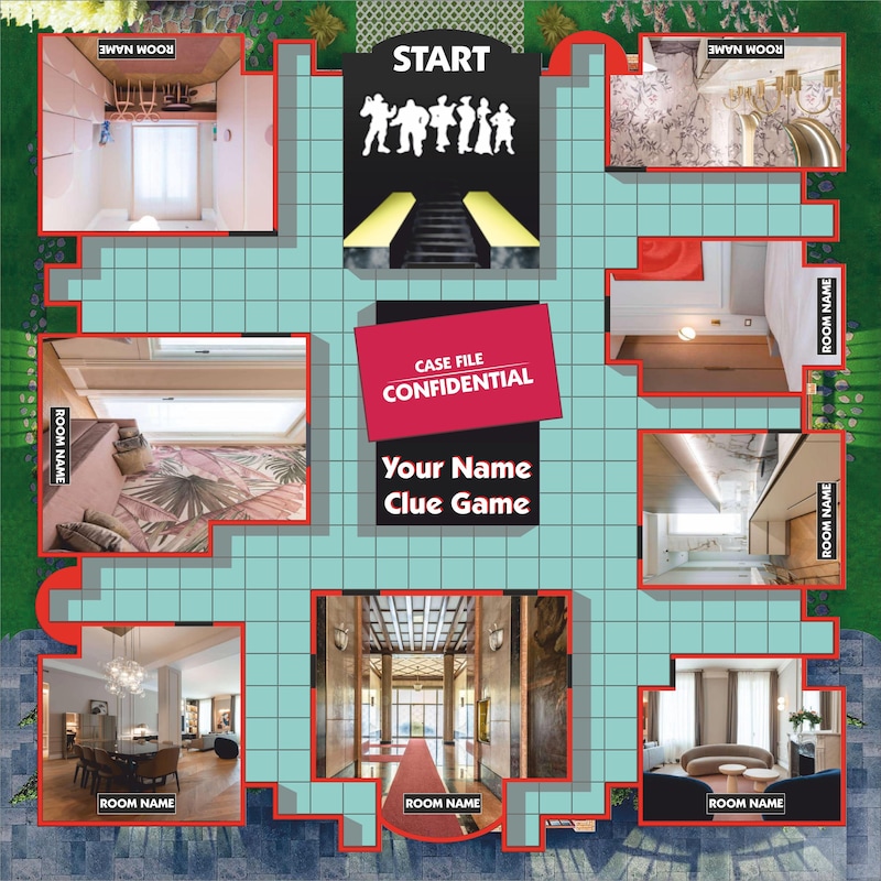 Personalized Clue Games - Etsy