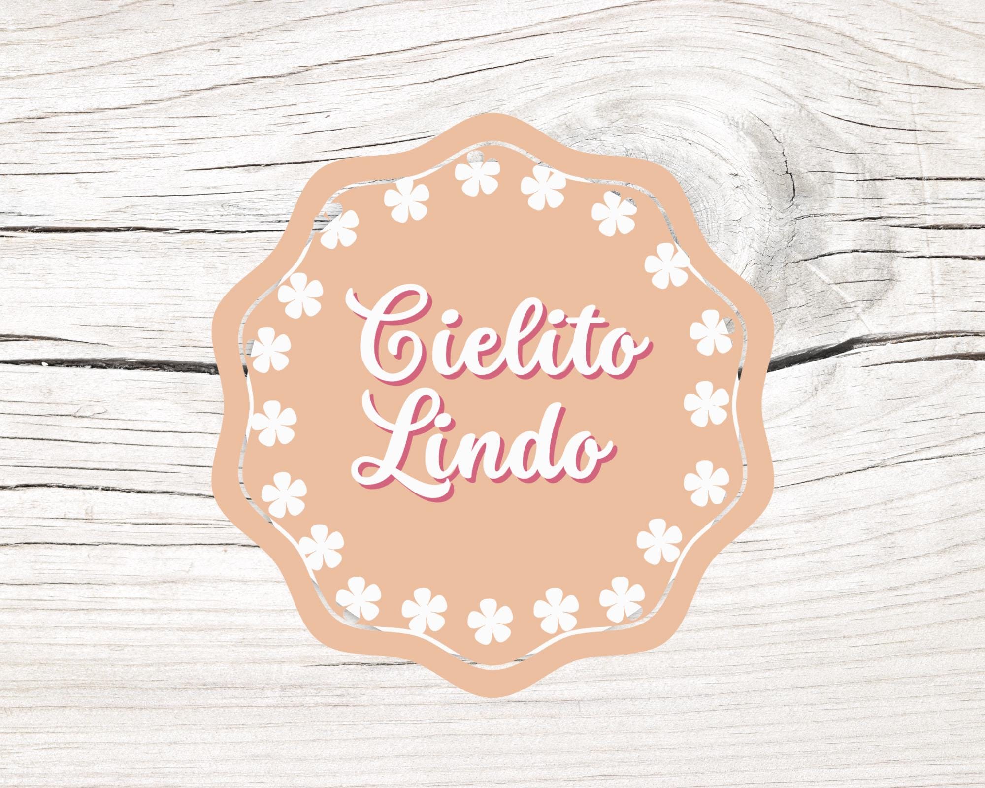 Chocolate Cielito Lindo Sticker, Mexican Folk Art Decal, Laptop Sticker ...