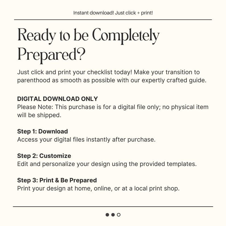 Baby Arrival Checklist, an Essential Hospital Guide for Expectant ...