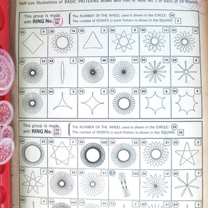 Vintage Kenner's Spriograph Set 1967 Spirograph No. 401 in Box Retro ...
