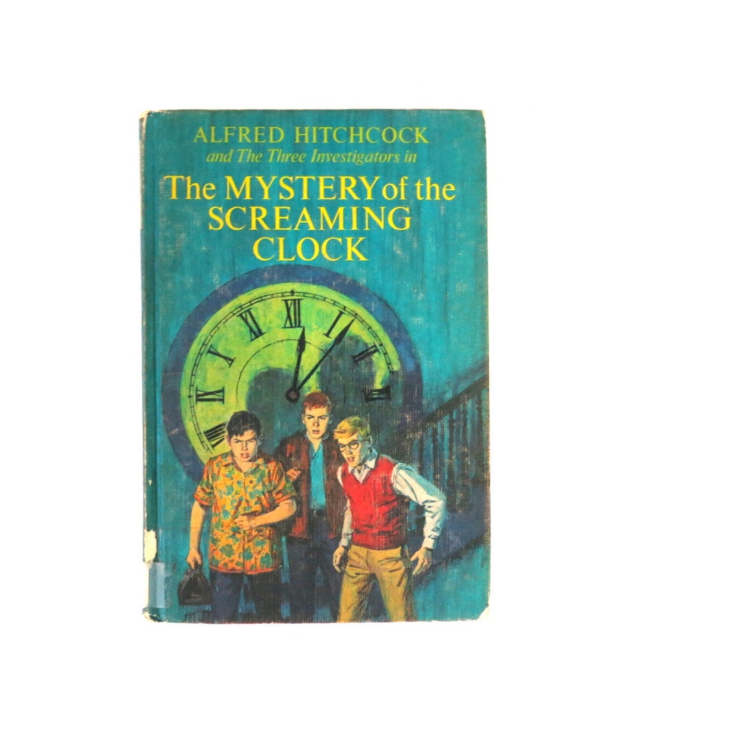 The Three Investigators the Mystery of the Screaming Clock 1968 Vintage ...