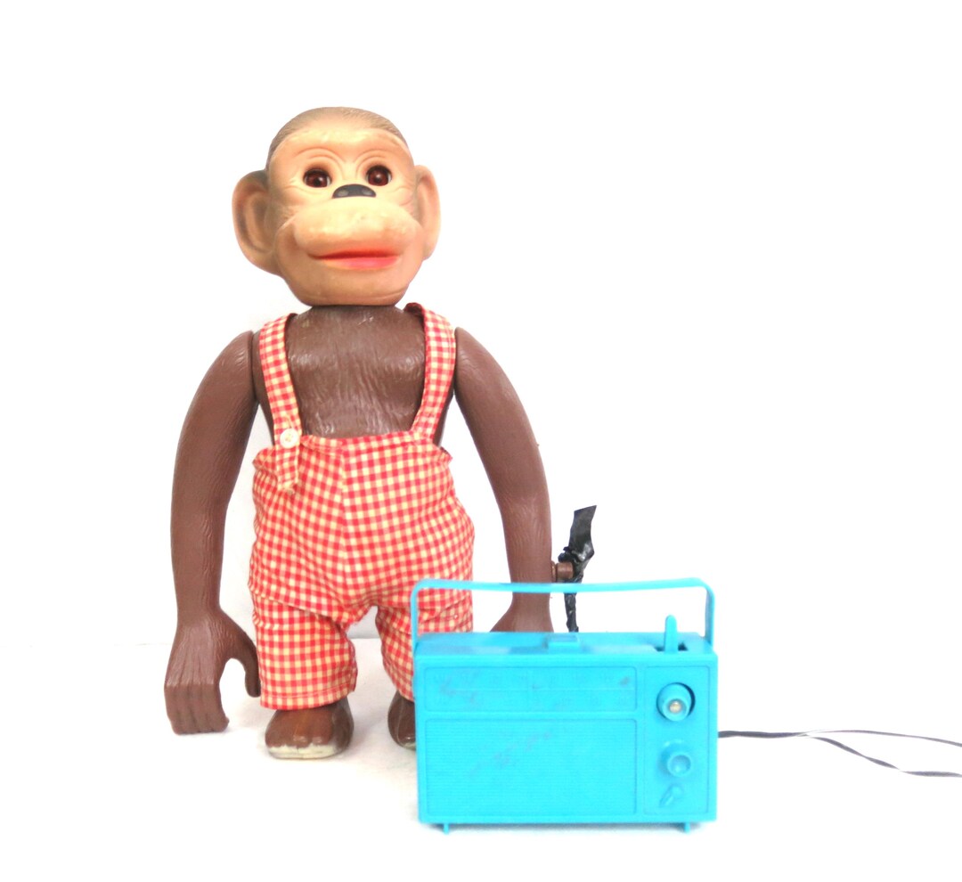 Vintage 1960's Marx Motorized Monkey Mr Chimp Monkey Toy / Untested - Etsy