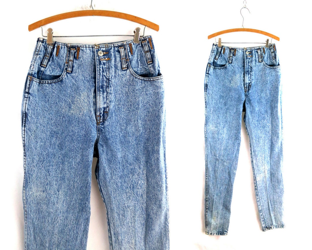 80s Acid Wash Jeans Blue Denim Pants Vintage JORDACHE Jeans - Etsy