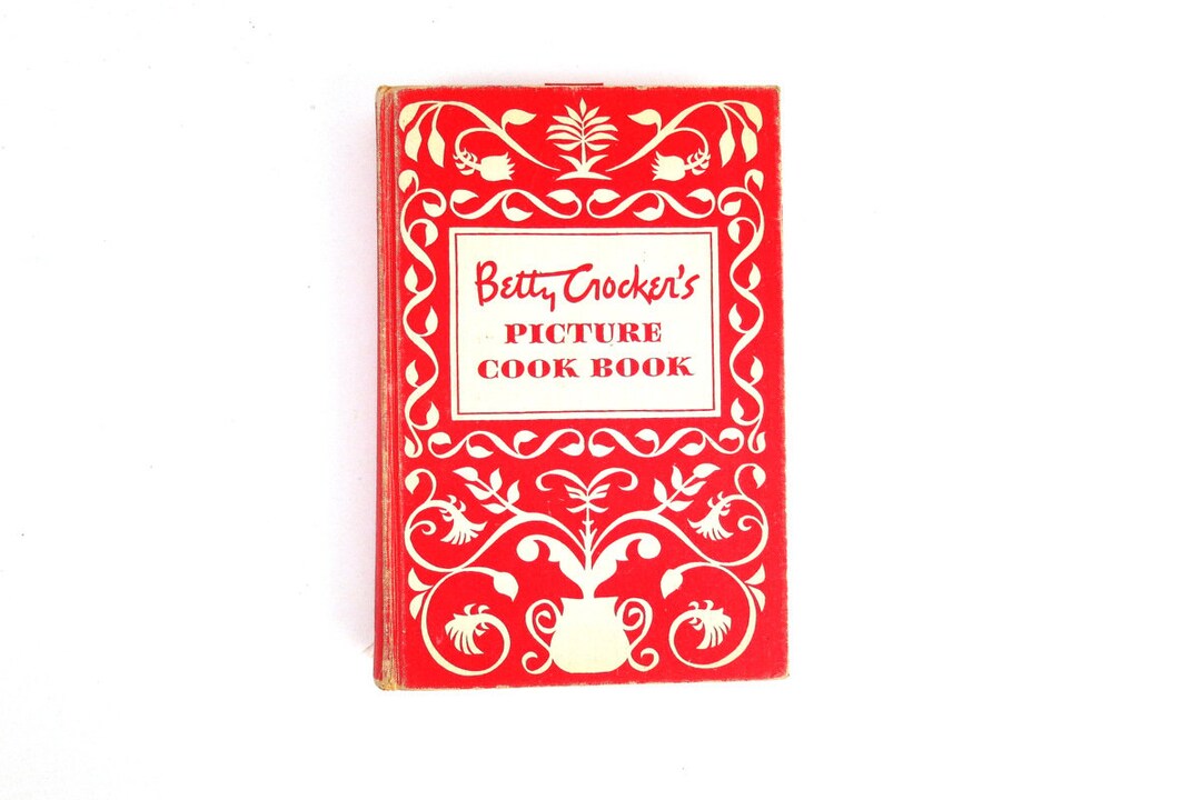 Vintage Betty Crocker's Cookbook Picture Cook Book 1950s Hardcover ...
