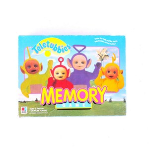 Vintage 1990s Teletubbies Memory Card Matching Game 1998 Milton Bradley ...