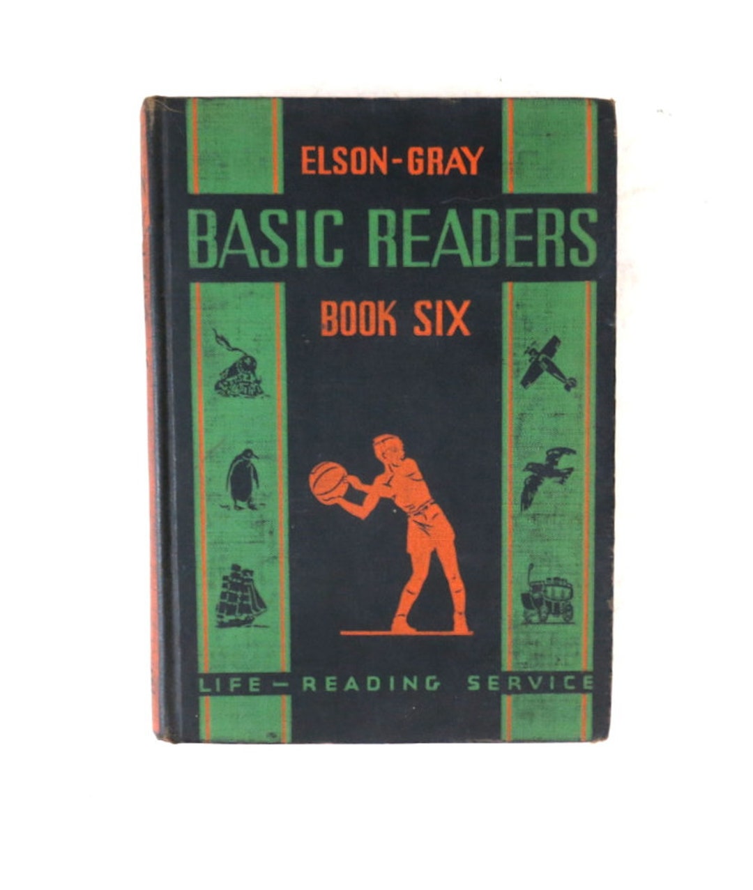 Vintage 1936 Elson Gray Basic Readers Book 6 Antique Hardcover Book - Etsy