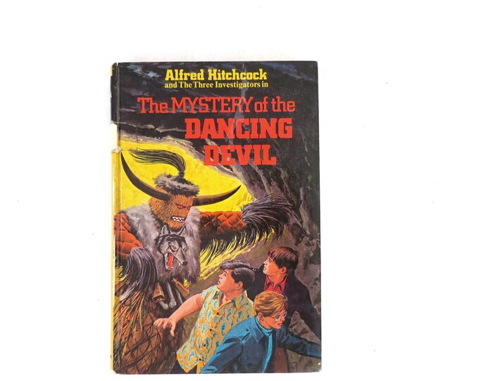 Mystery of the Dancing Devil 1976 Vintage Hardback Book Alfred Hitchcock 3 Investigators - Etsy