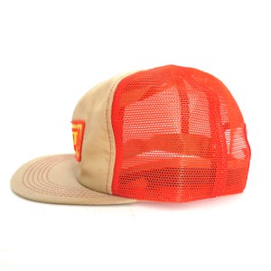 Vintage Garst Seed Patch Trucker Hat Orange Mesh Farmer Hat 1980s ...