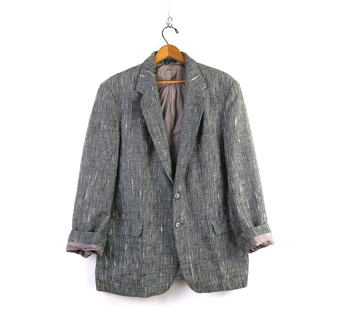 Foreman & Clark Suit Coat Blazer Vintage 60s Suit Jacket Salt and ...