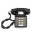 Black Push Button Dial Desk Phone Office Telephone Vintage Western ...