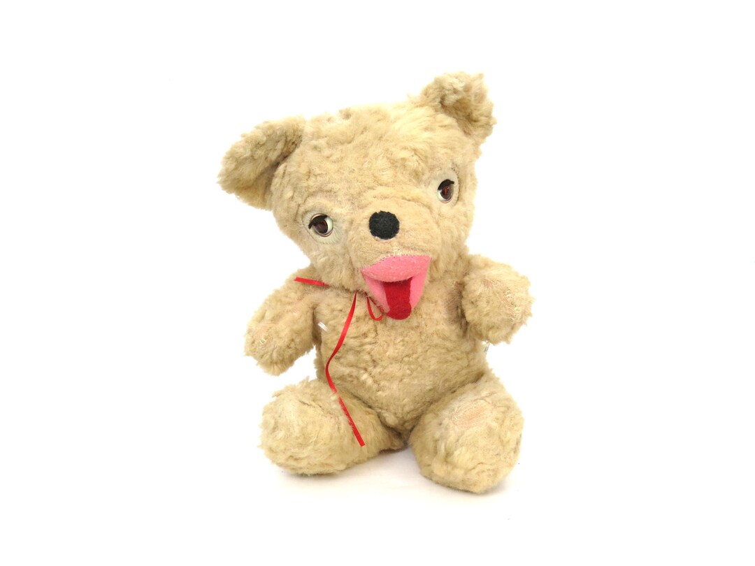 Antique Cubbi Gund Vintage Worn Teddy Bear Stuffed Stuffy Animal Sleepy ...