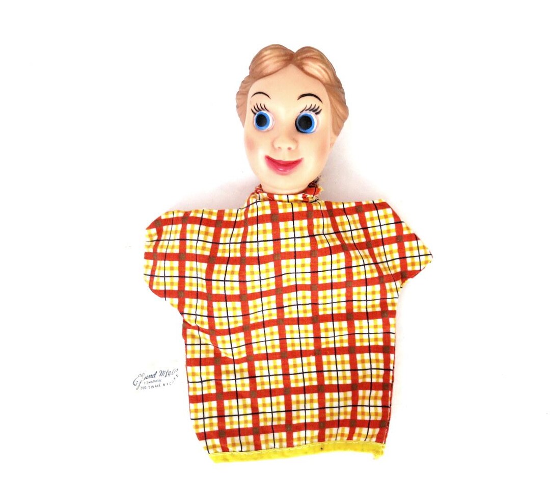 Vintage Wendy Hand Puppet / Walt Disney Peter Pan Gund Puppet Toy - Etsy