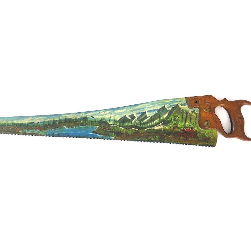 Painted Saws - Etsy