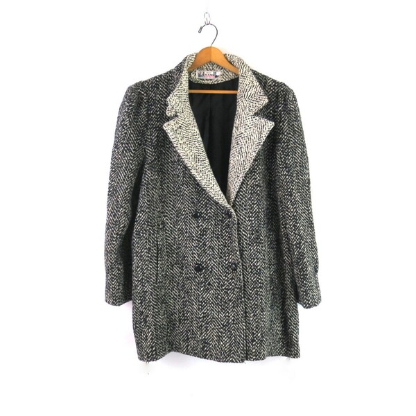 Wool Tweed Coat - Etsy