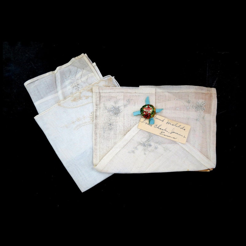 Antique Lace Handkerchief - Etsy