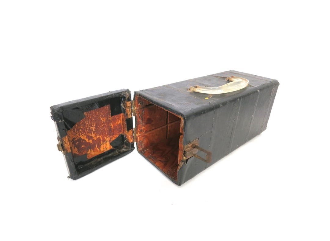 Antique Vibroplex Wooden Box Case With Handle - Etsy