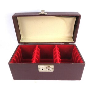 Vintage 8 Track Case Travel Train Case Small Carry on Luggage Hard ...