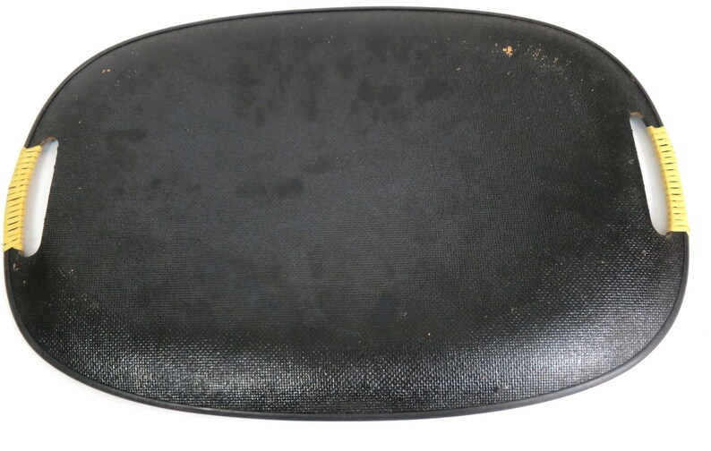 Vintage VIRGINIA Drink Tray: Mod Table Decor, MCM Souvenir Platter - Etsy