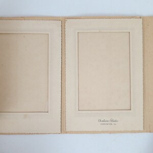 5 Folding Picture Frames Mid Century Mat Photo Frames Vintage Fold Out ...