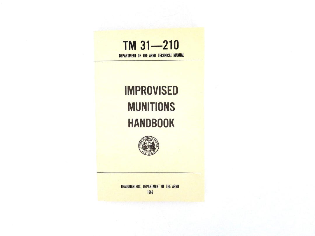 U.S ARMY Handbook TM 31-210 Reprint - Etsy