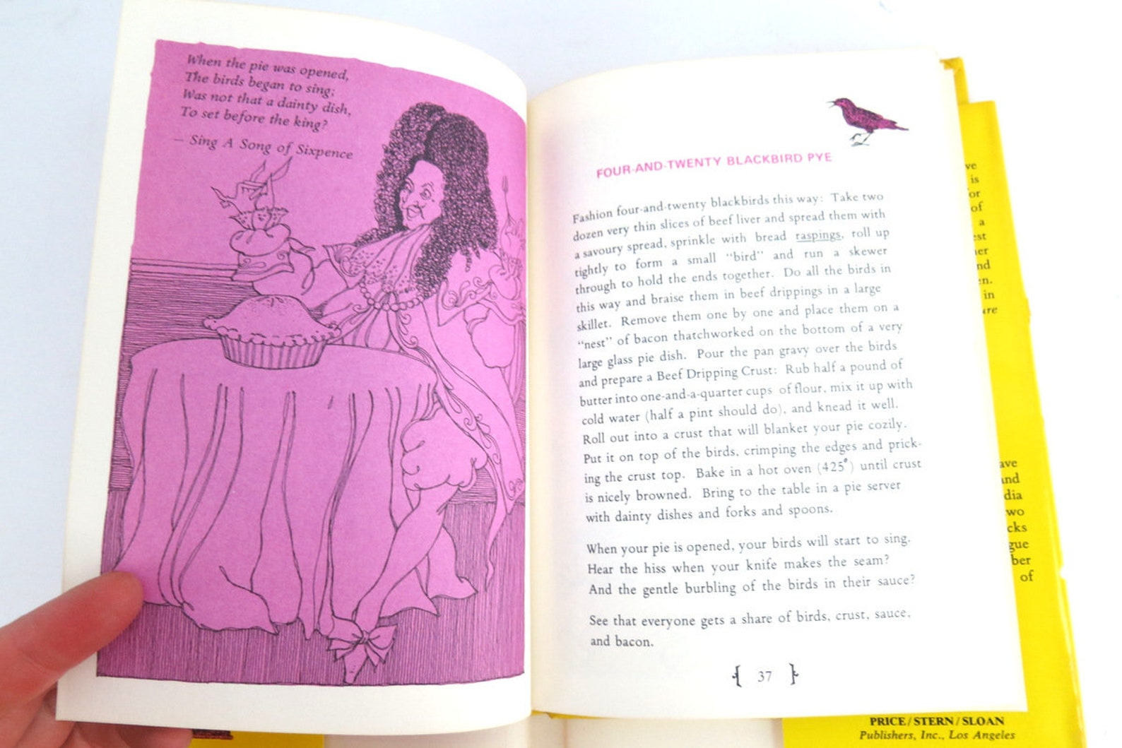 The Mother Goose Cookbook by Frances Sheridan Goulart Vintage Hardcover ...