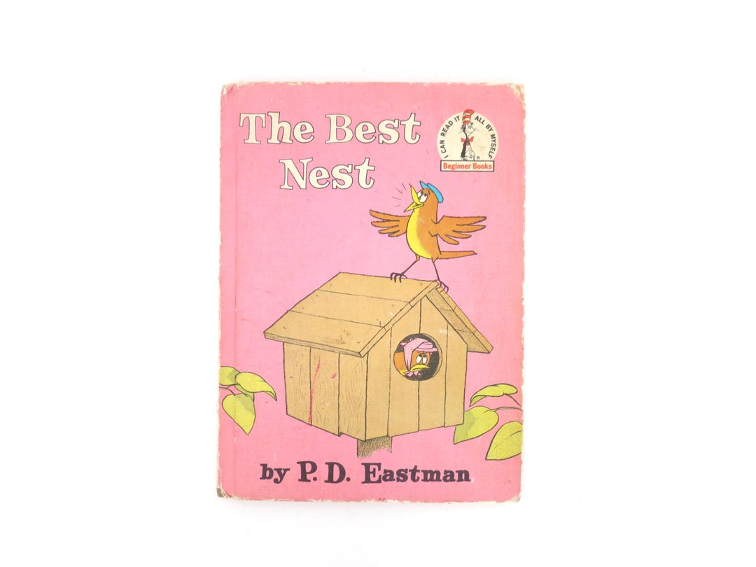 Vintage 1968 The Best Nest By P D Eastman I Can Read Book Etsy