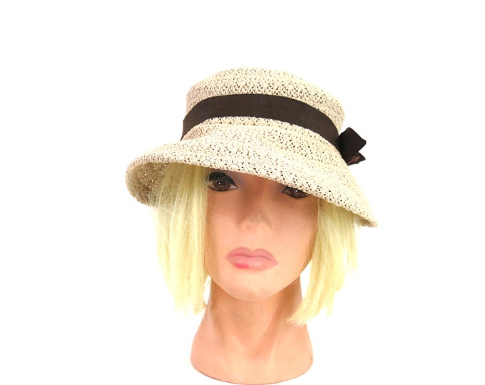 Vintage Mid Century Dress up Fashion Hat / Maq - Etsy
