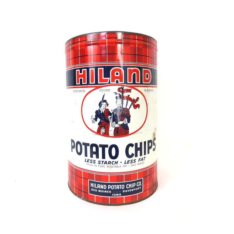 Potato Chip Tins - Etsy