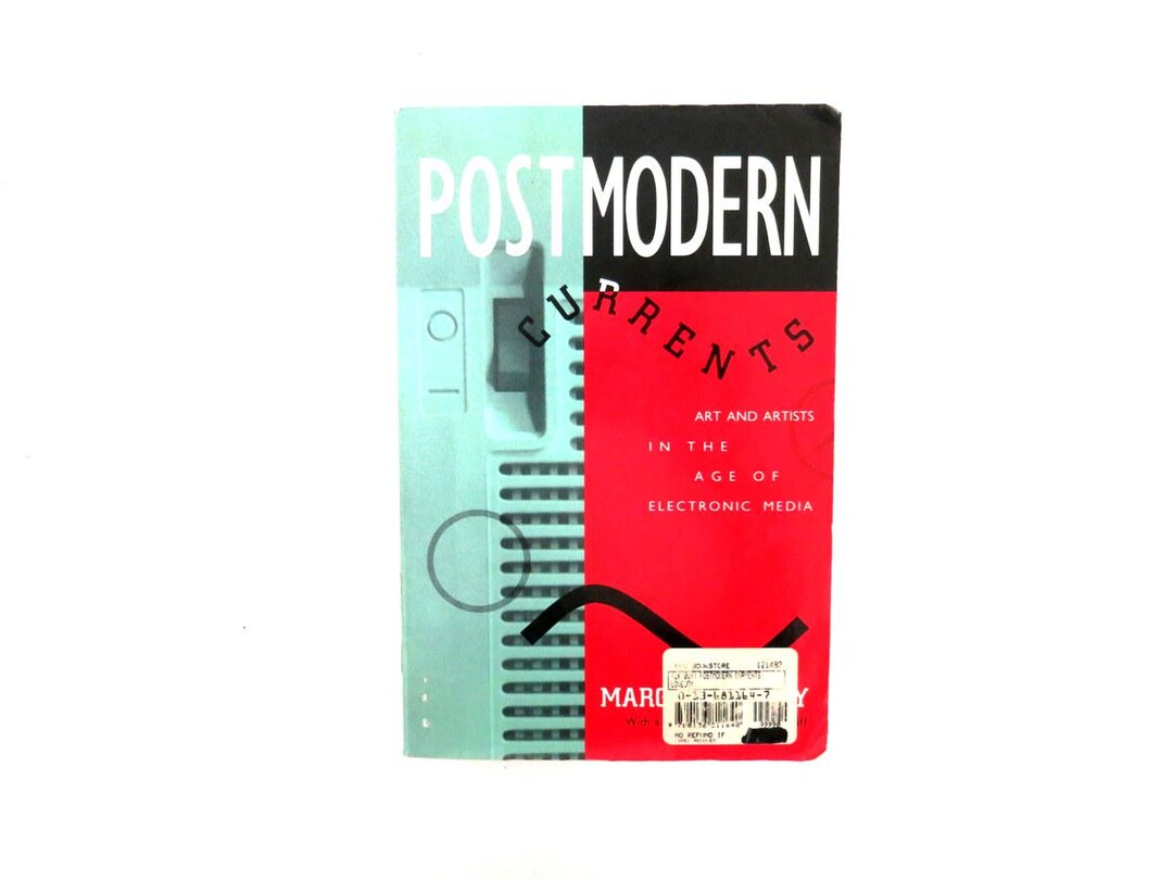 Vintage 1990s Postmodern Currents Book: Art & Electronic Media - Etsy