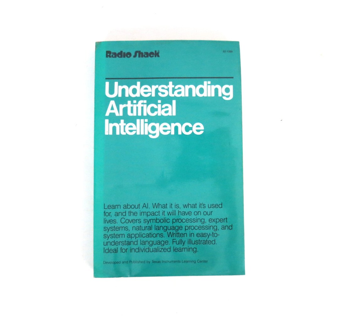 Understanding Artificial Intelligence Vintage 1980s Science Book ... Understanding Artificial Intelligence Vintage 1980s Science Book ...