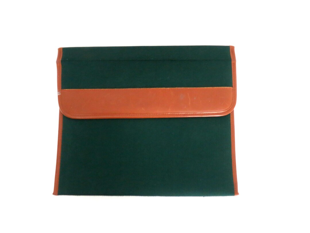 Vintage Mead Padded Binder Green Binder Book Vintage Day Planner ...