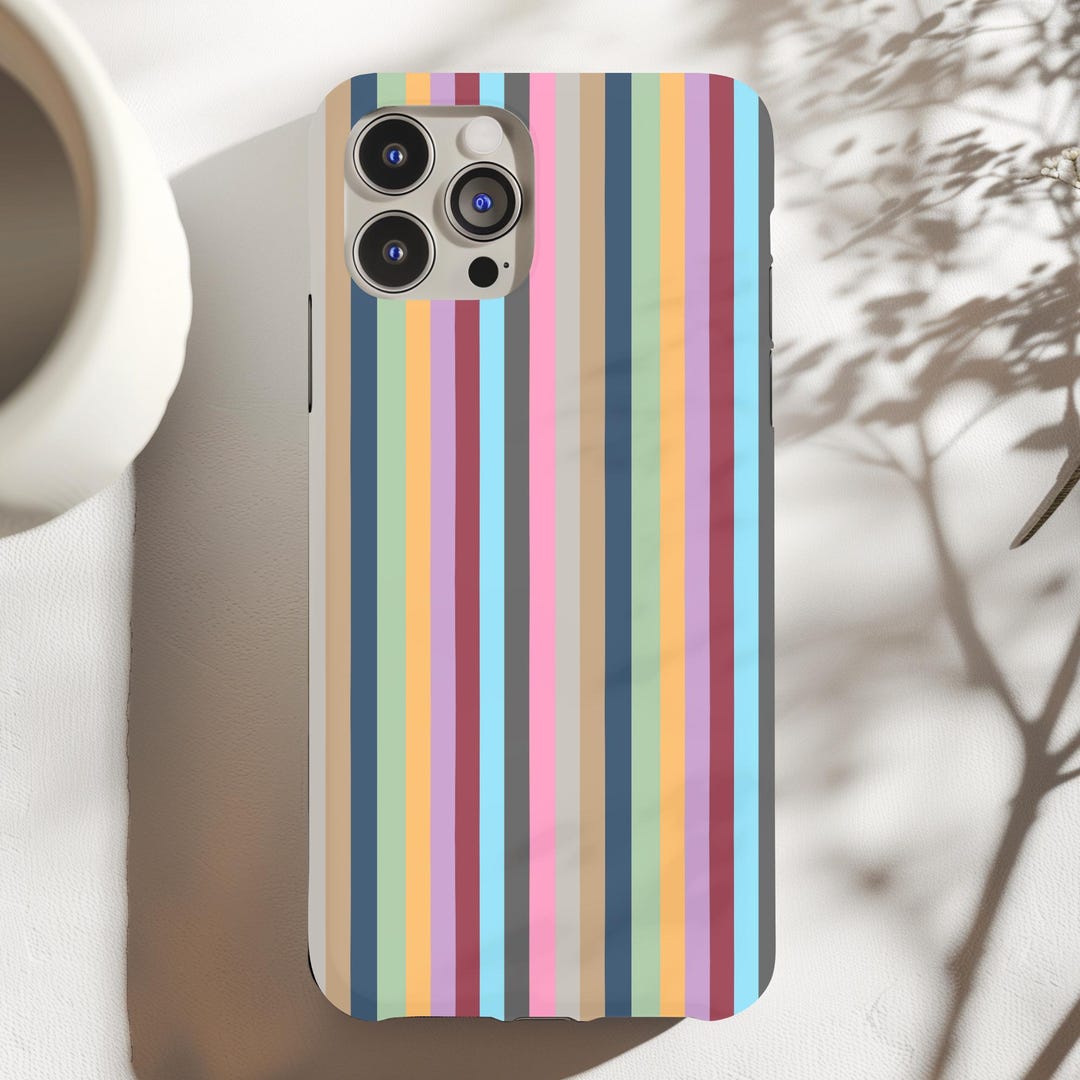 Pop Singer Phone Swifty Stripes Pattern Case Tough Slim Magsafe Phone ...